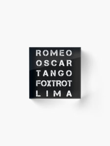 NATO Phonetic Alphabet ROTFL Romeo Oscar Tango | Military Alphabet